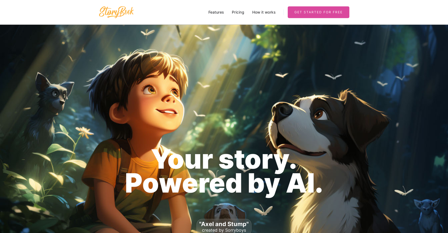 StoryBook AI - AI Tool For Children's stories