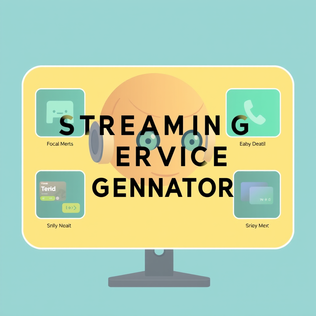 Streaming Service Generator! - (Free, No Signup AI Tool)