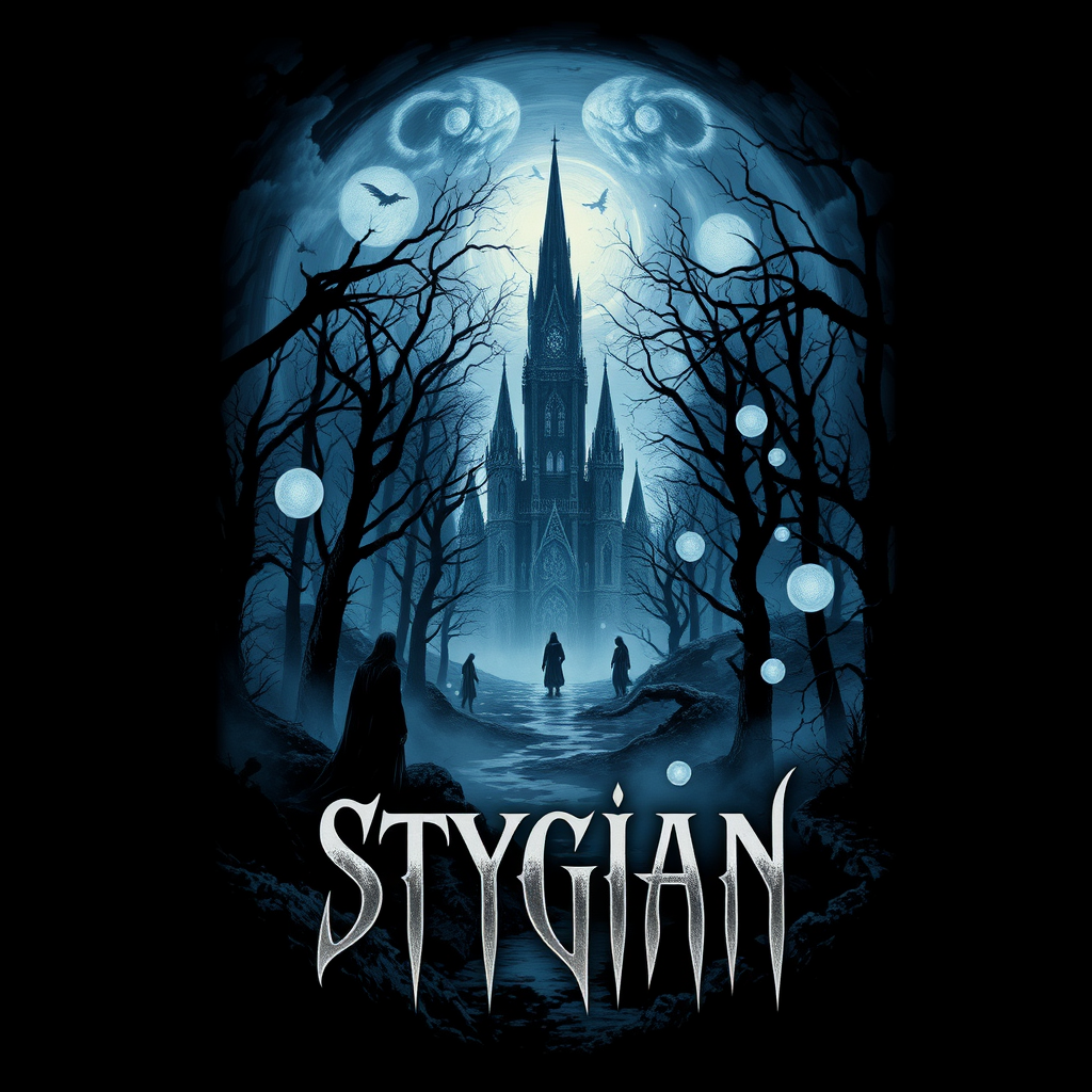 "Stygian" The dark aesthetic T-Shirt/Merch Designer - (Free, No Signup AI Tool)