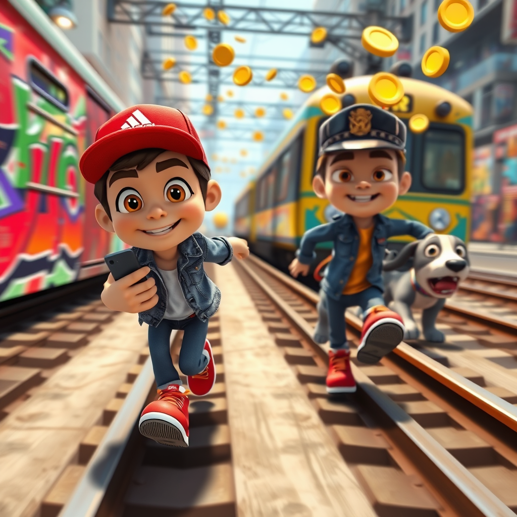 Subway Escape – Ultra Realistic 3D Scene - (Free, No Signup AI Tool)