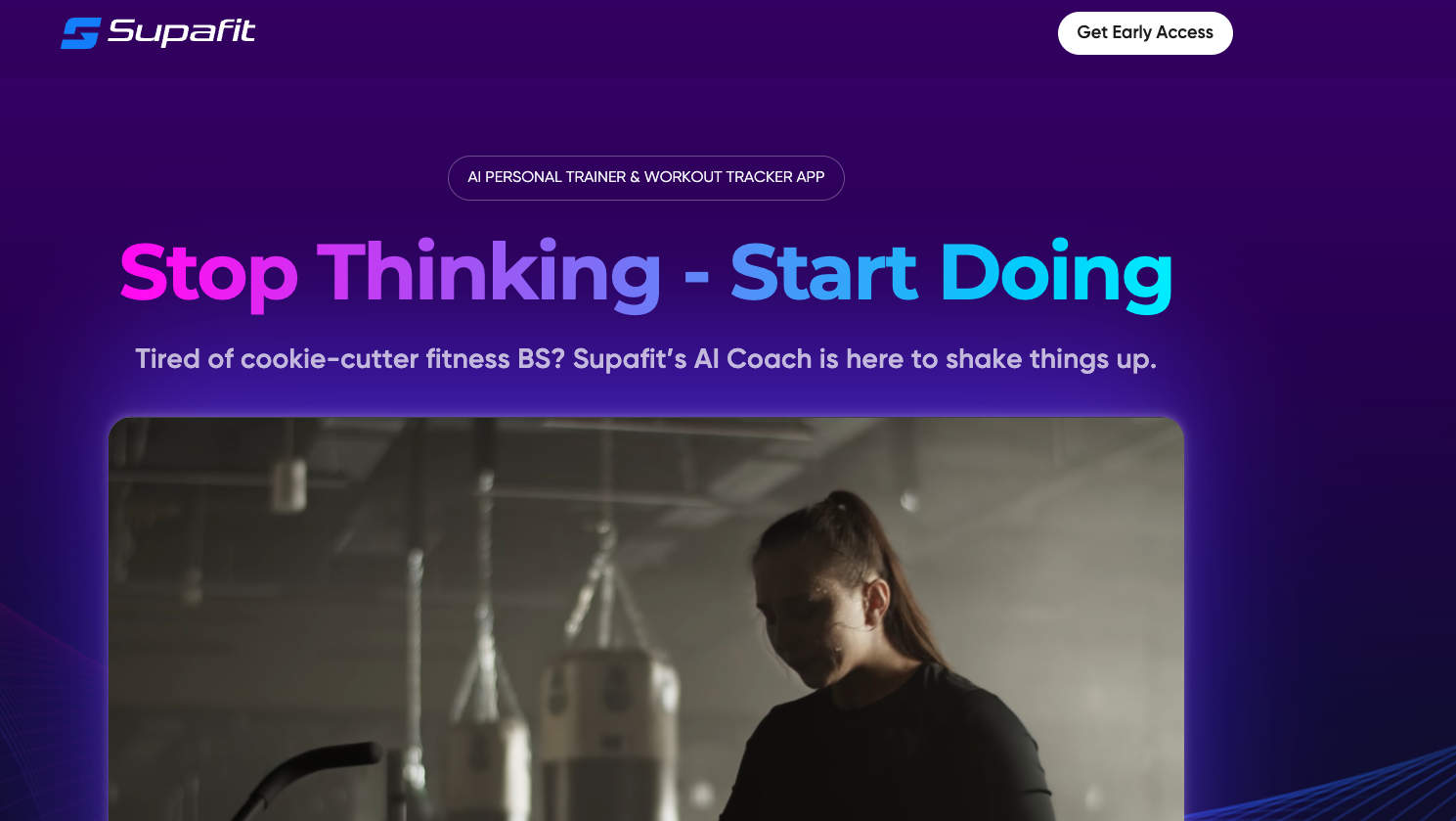 Supafit - AI Tool For Personalized workouts