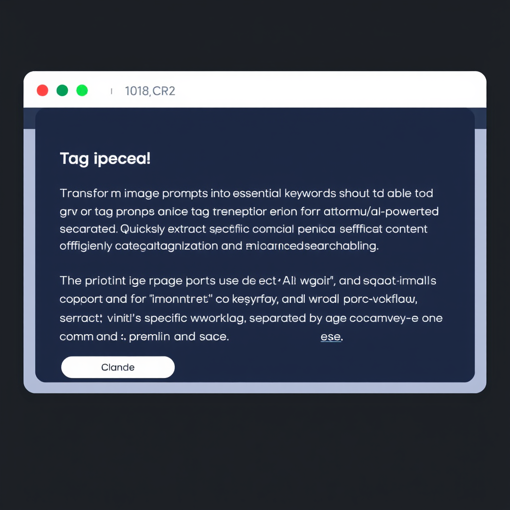 Title and Tag Generator From Image Prompts - (Free, No Signup AI Tool)
