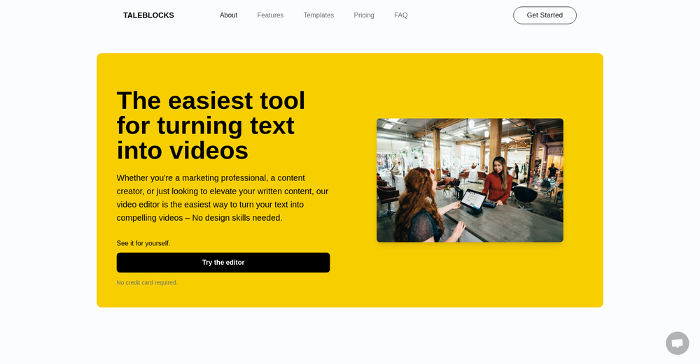 Free Taleblocks - 9 Free AI tools