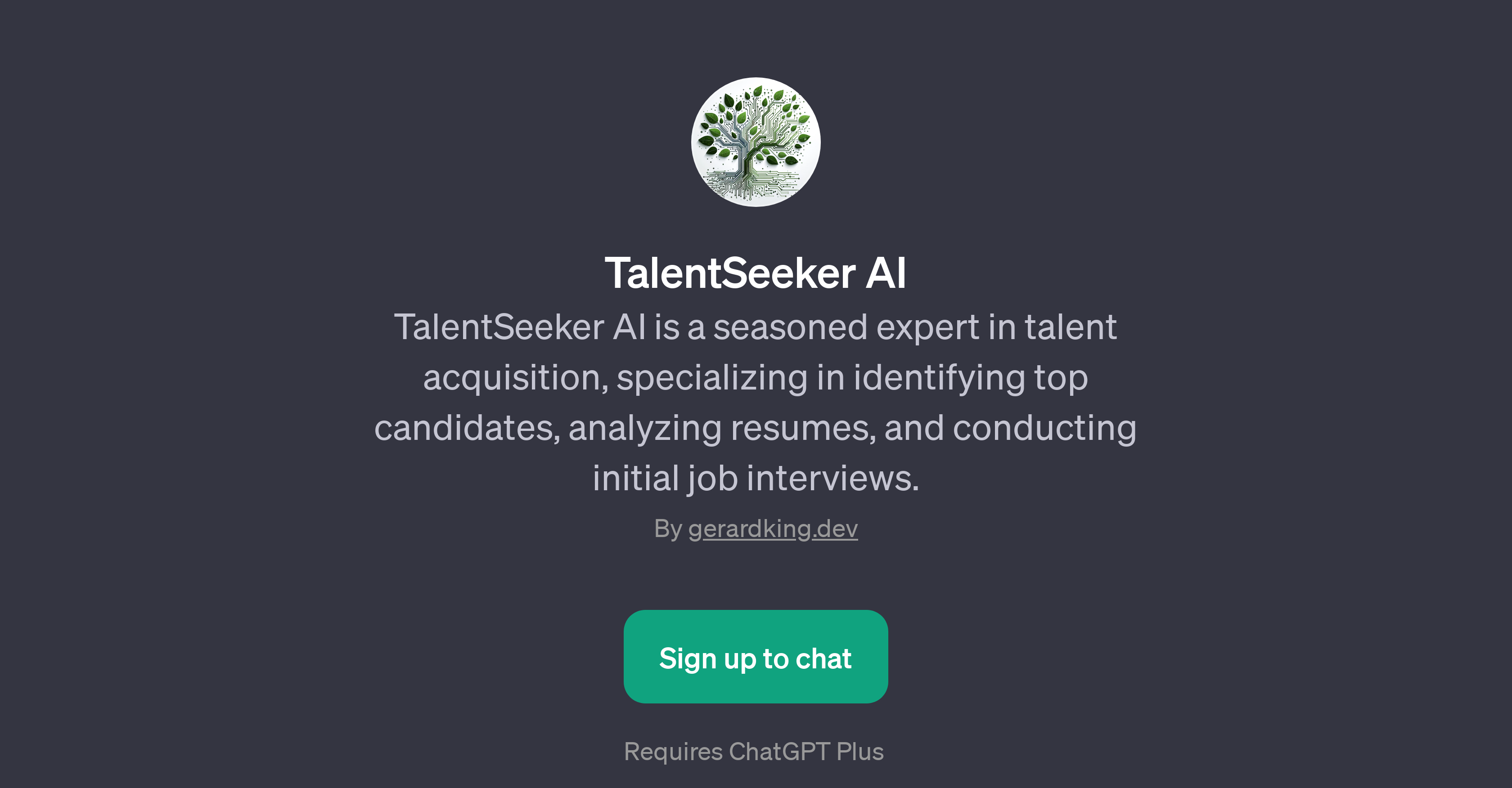 TalentSeeker AI And 68 Other AI Alternatives For Job recruitment