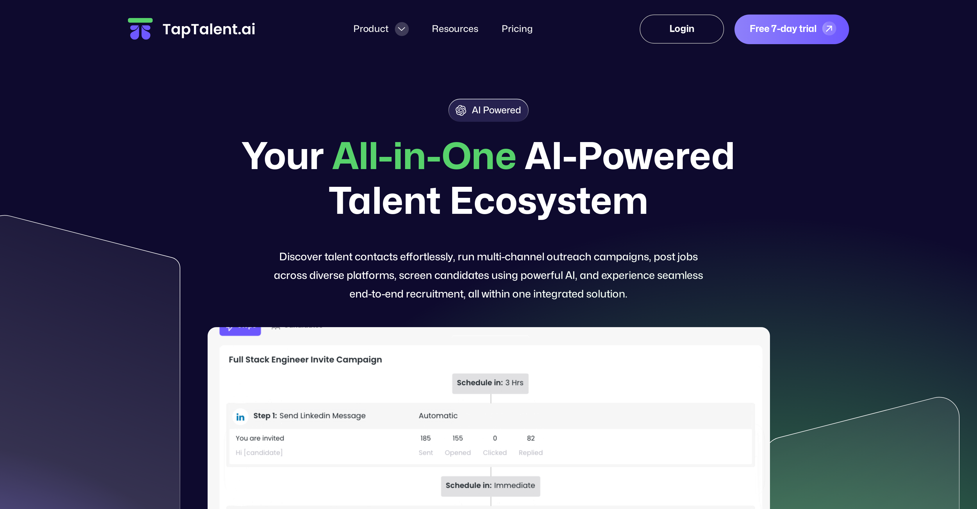 TapTalent - AI Tool For Recruiting