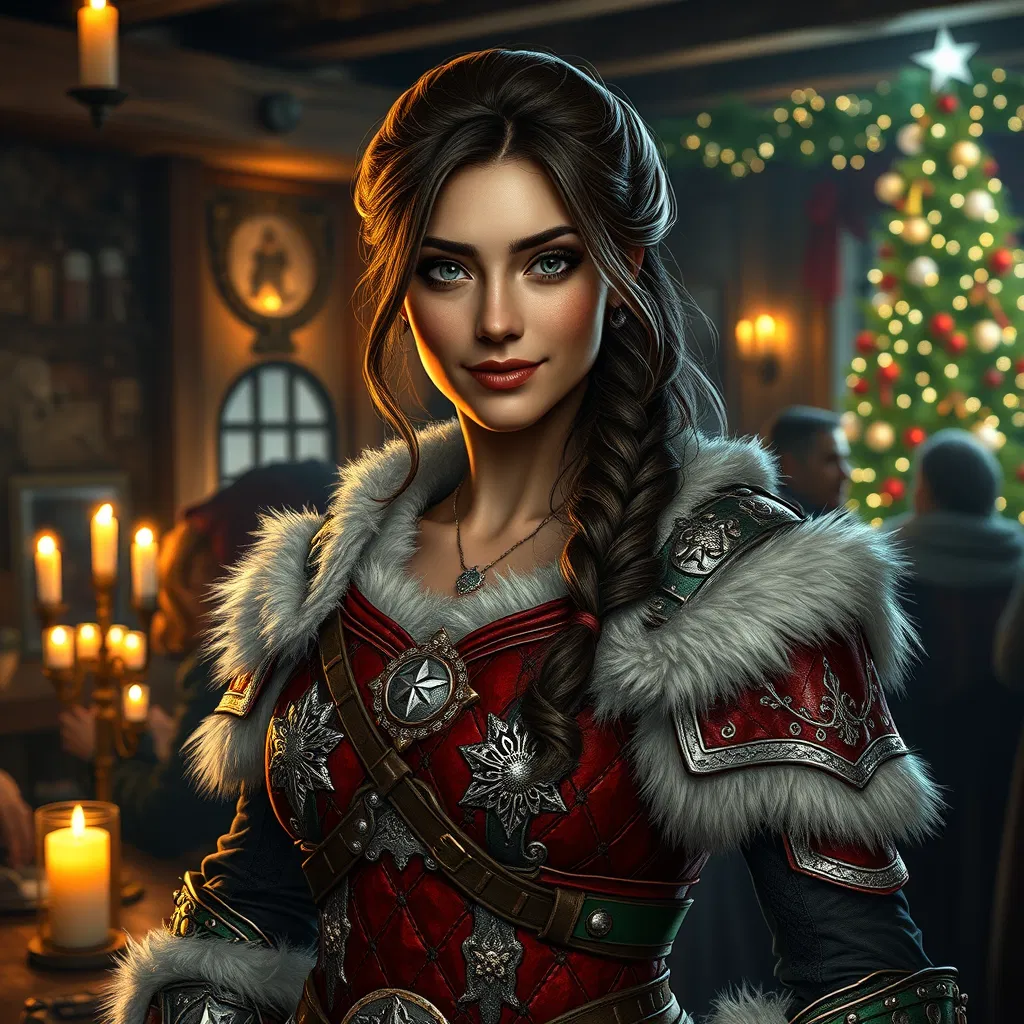 Tavern Portrait Generator, Christmas Edition - (Free, No Signup AI Tool)