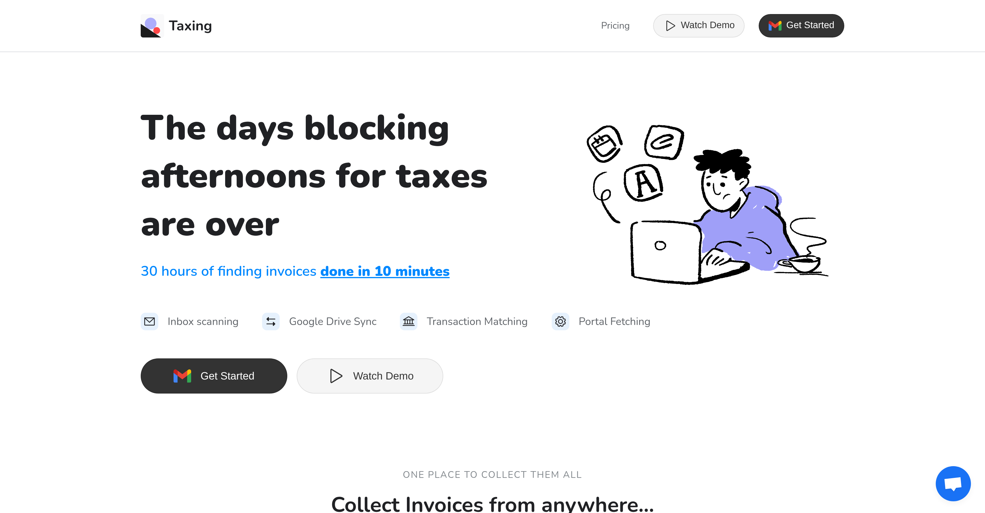 Taxing - AI Tool For Invoices