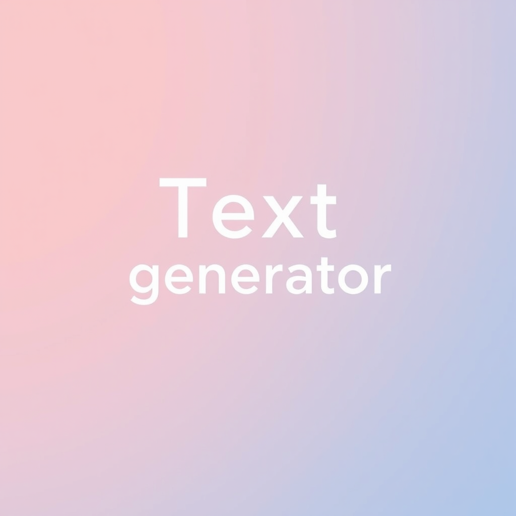 Text generator - (Free, No Signup AI Tool)