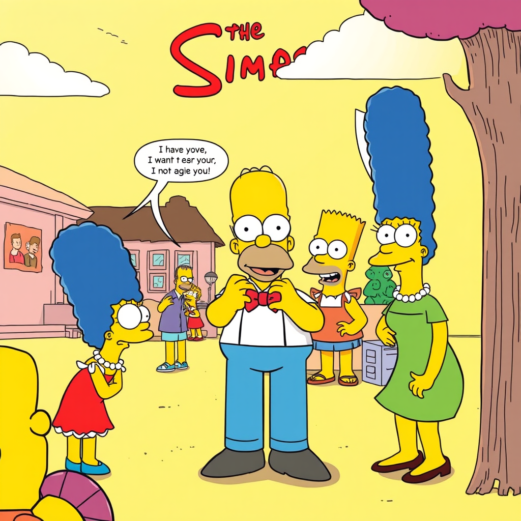 Text To Simpsons Comic Generator robot 🤖 - (Free, No Signup AI Tool)