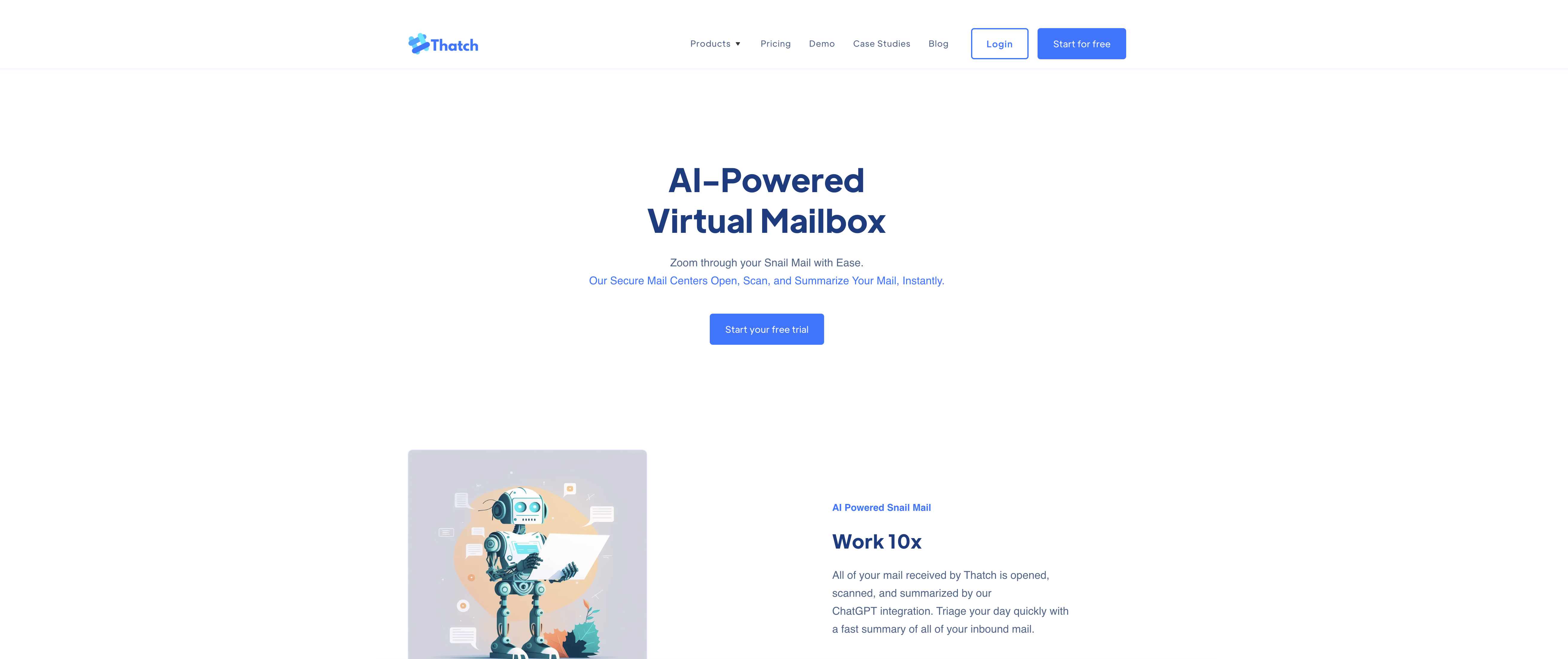 Thatch - AI Tool For Email management