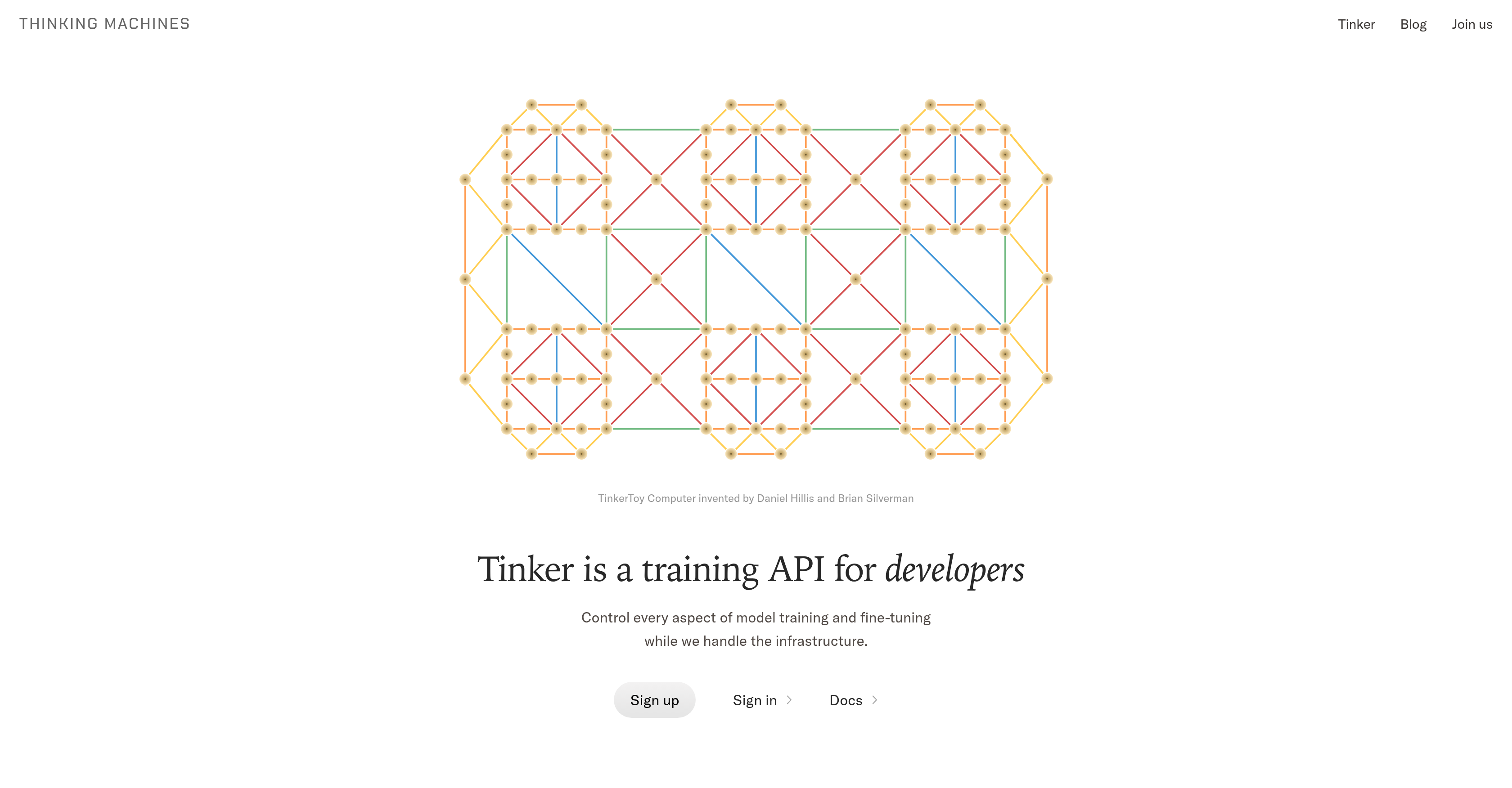 Thinking Machines Tinker - AI Tool For Model training