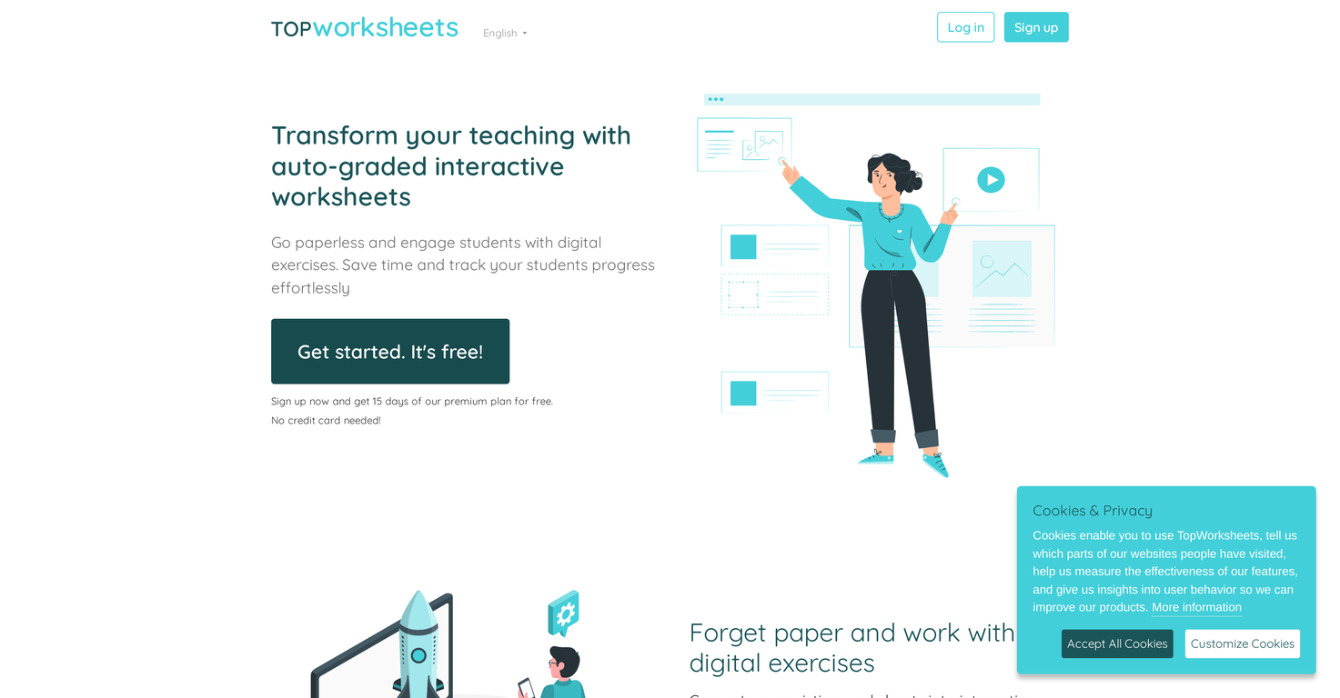 TopWorksheets - AI Tool For Worksheets
