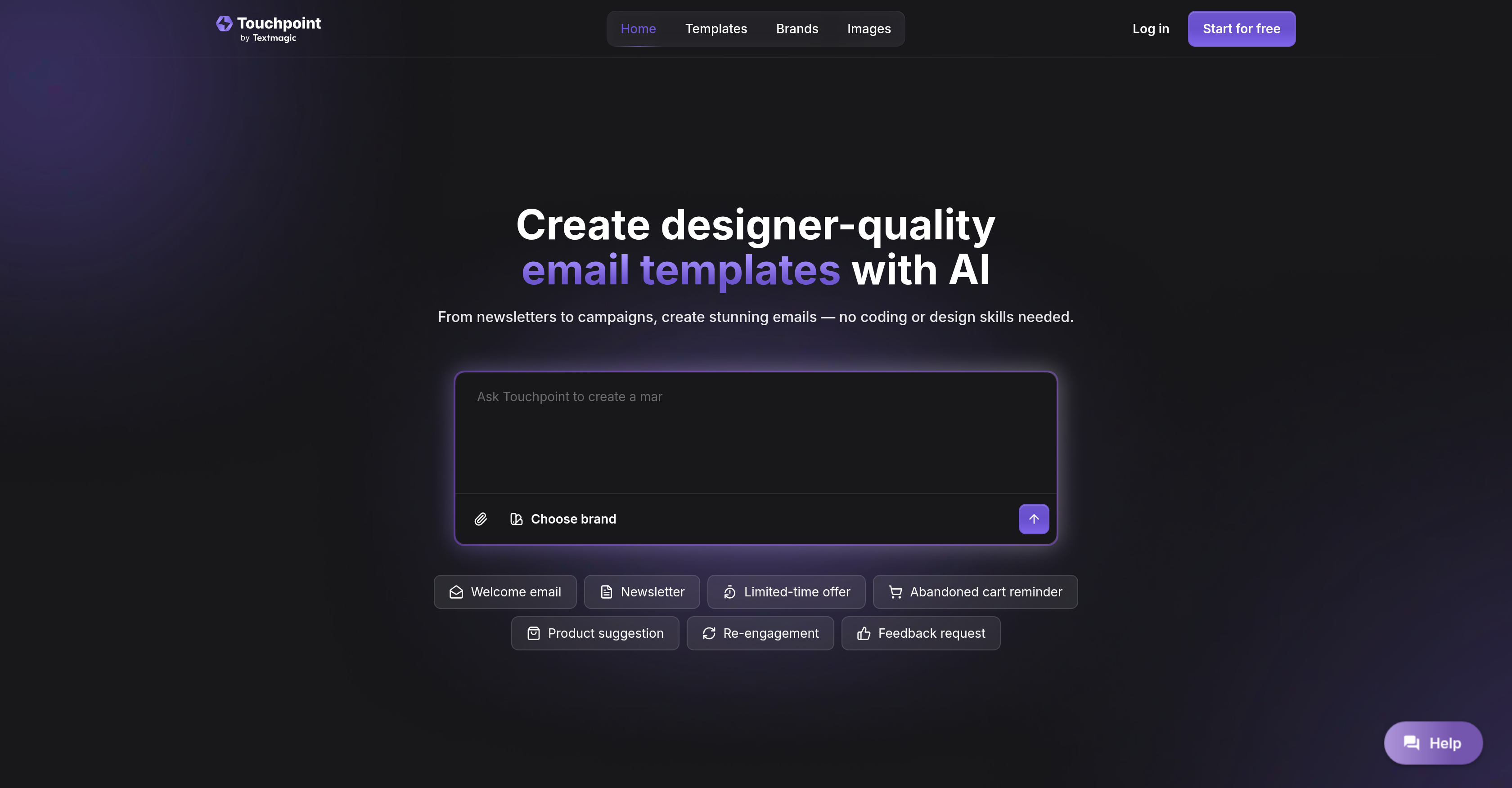 Touchpoint - AI Tool For Email templates