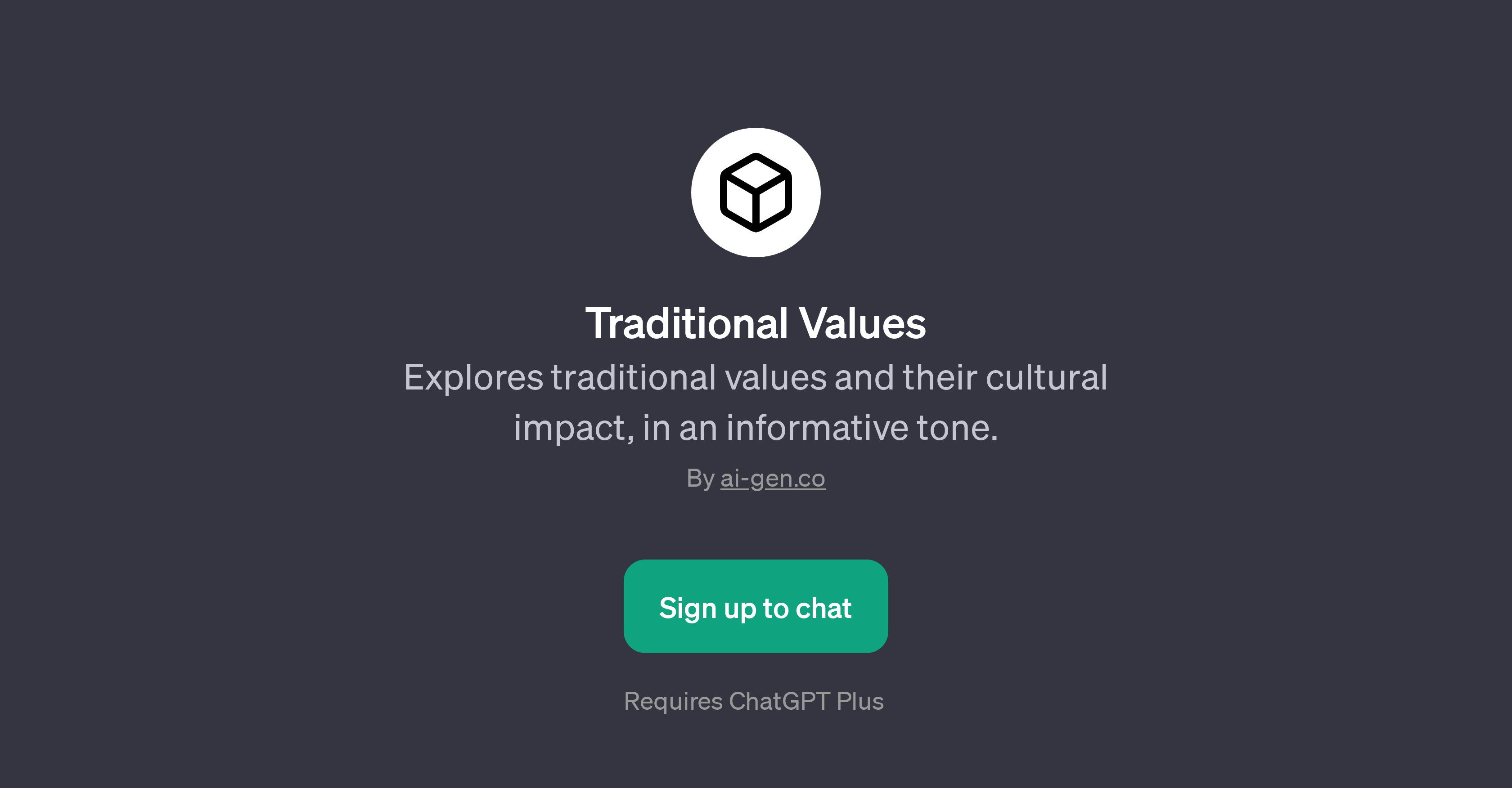 Traditional Values And 2 Other AI Tools For Cultural exploration