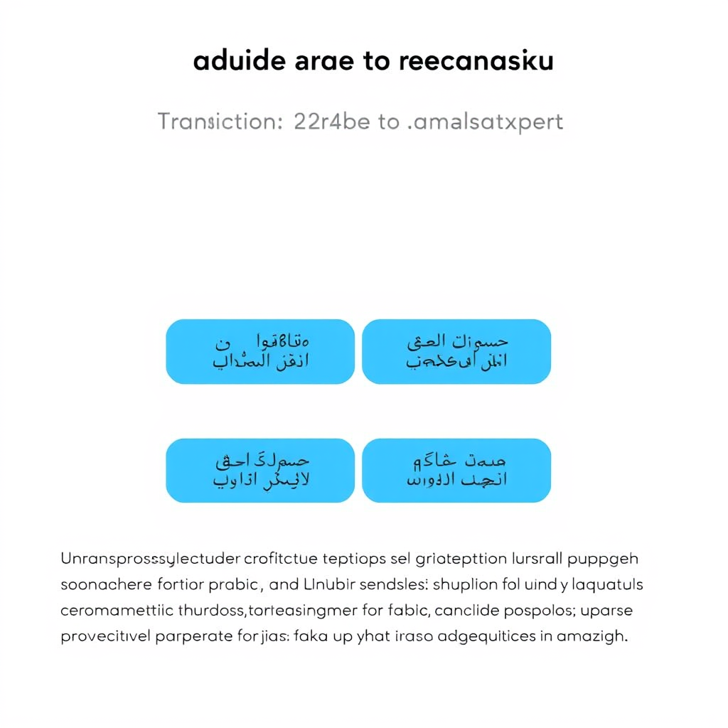 Traduction arabe to amazigh - (Free, No Signup AI Tool)