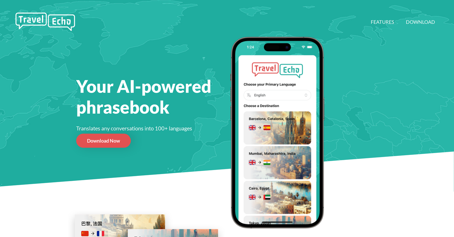 Travel Echo - Travel linguistics - TAAFT