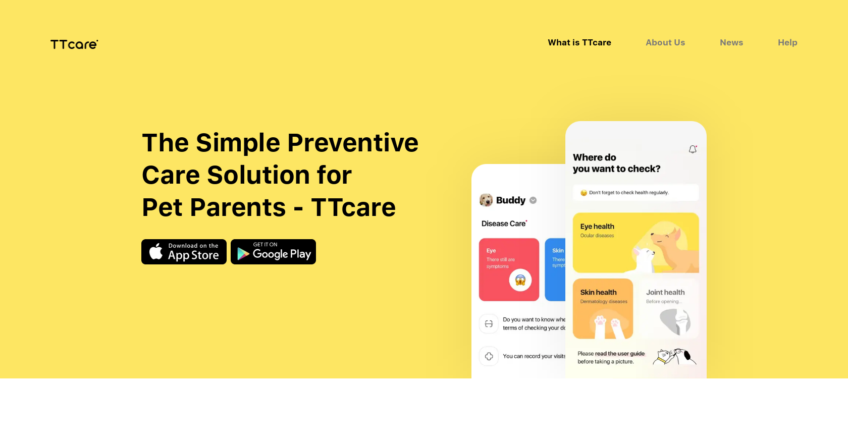 TTcare Pet Health AI Database