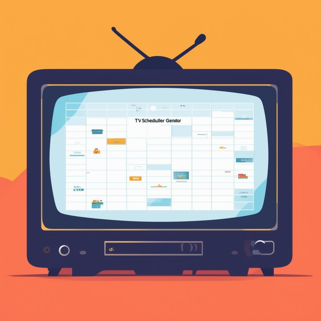 TV Scheduler Generator - (Free, No Signup AI Tool)