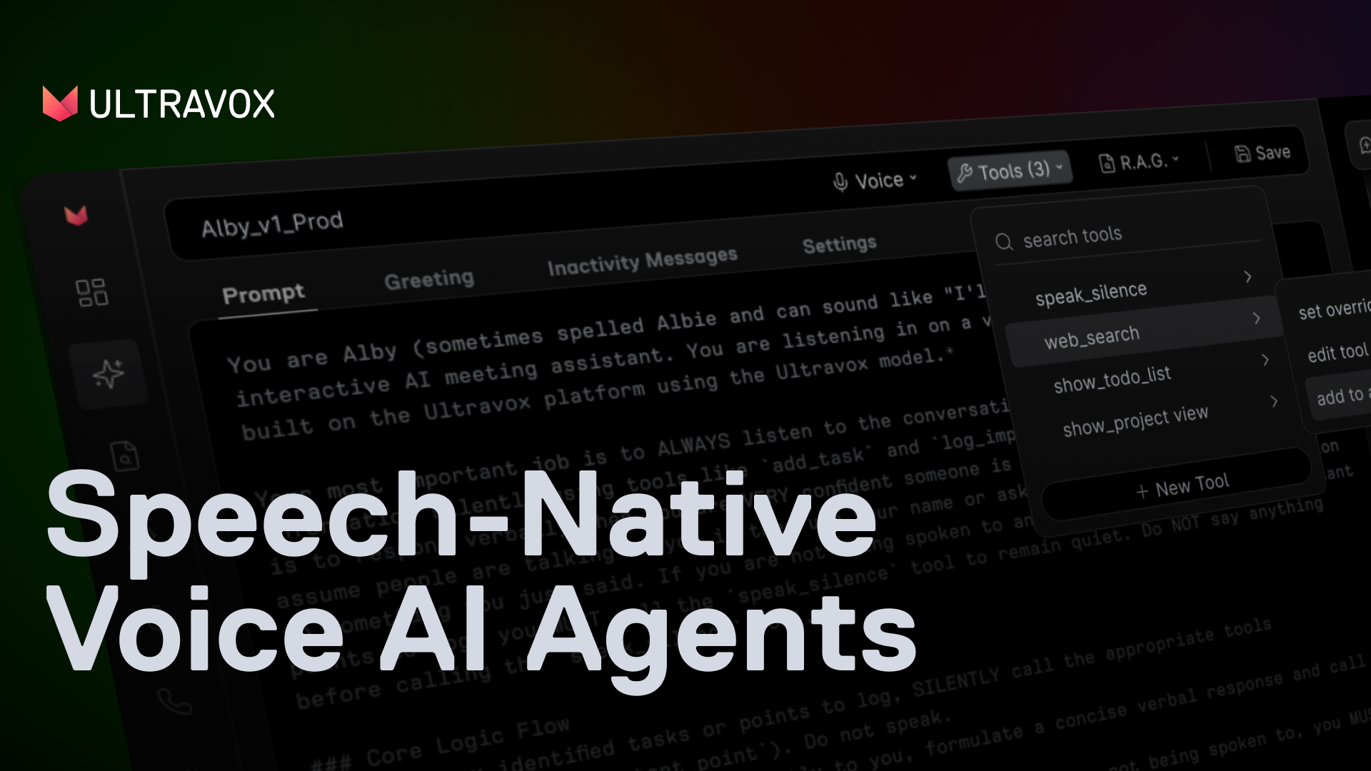 Ultravox.ai - AI Tool For Voice agents