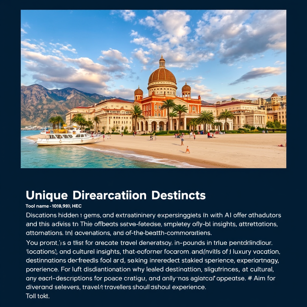 Unique Dream Vacation Destinations - (Free, No Signup AI Tool)