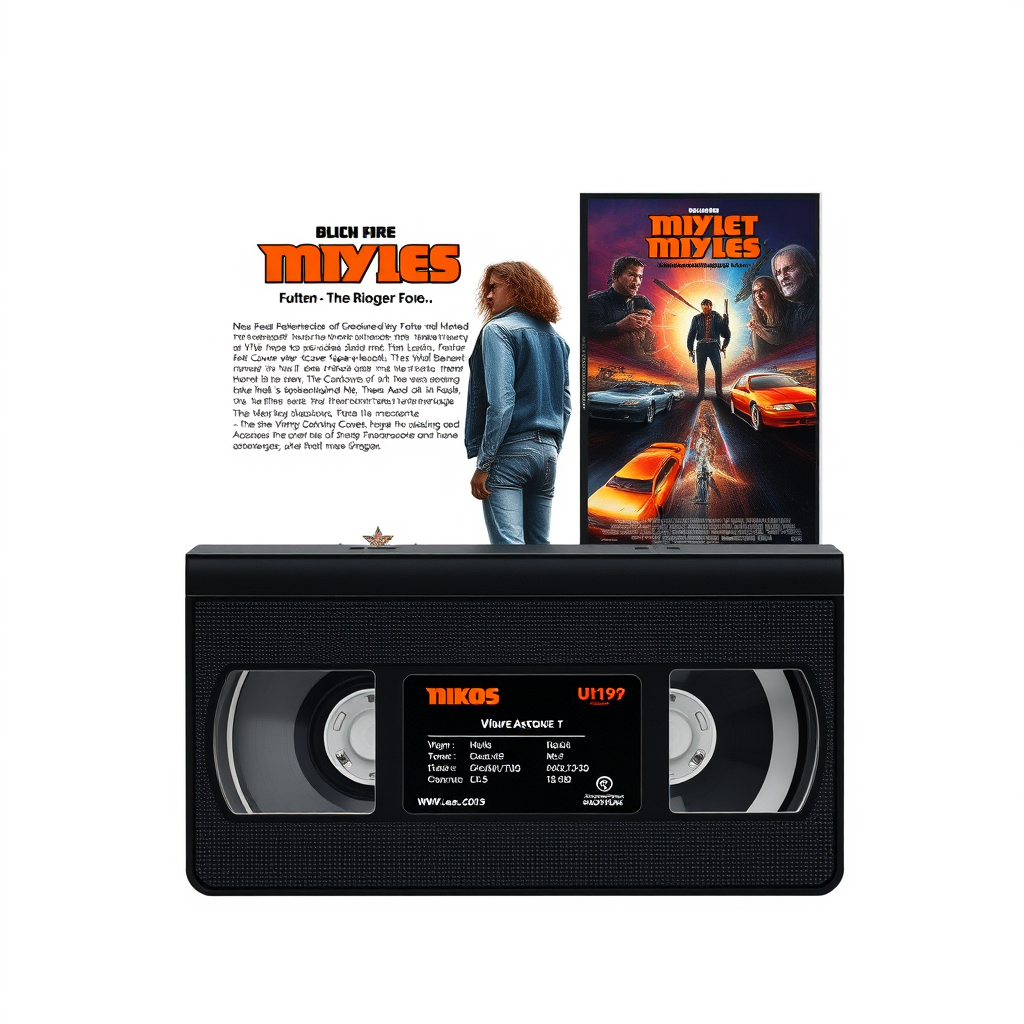 VHS Cover & Tape Generator - (Free, No Signup AI Tool)