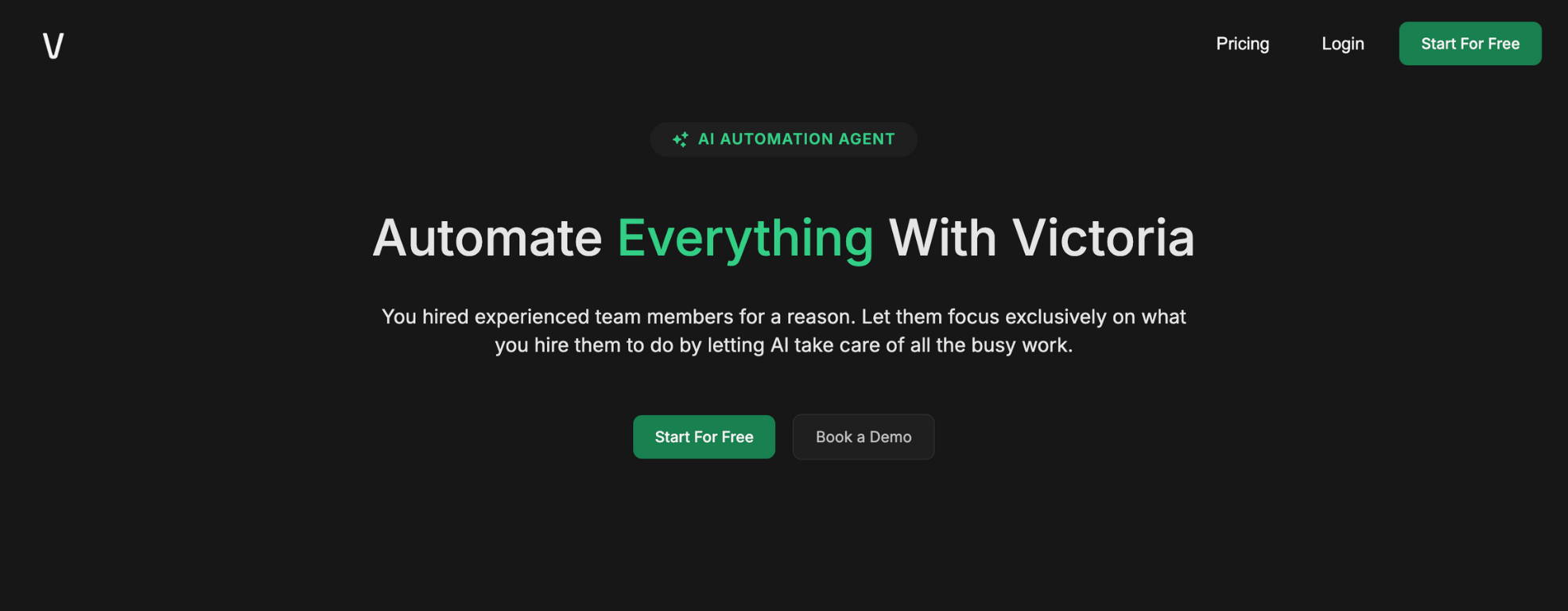 Victoria AI - AI Tool For Workflows