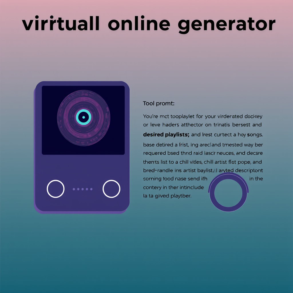 virtual online radio generator - (Free, No Signup AI Tool)