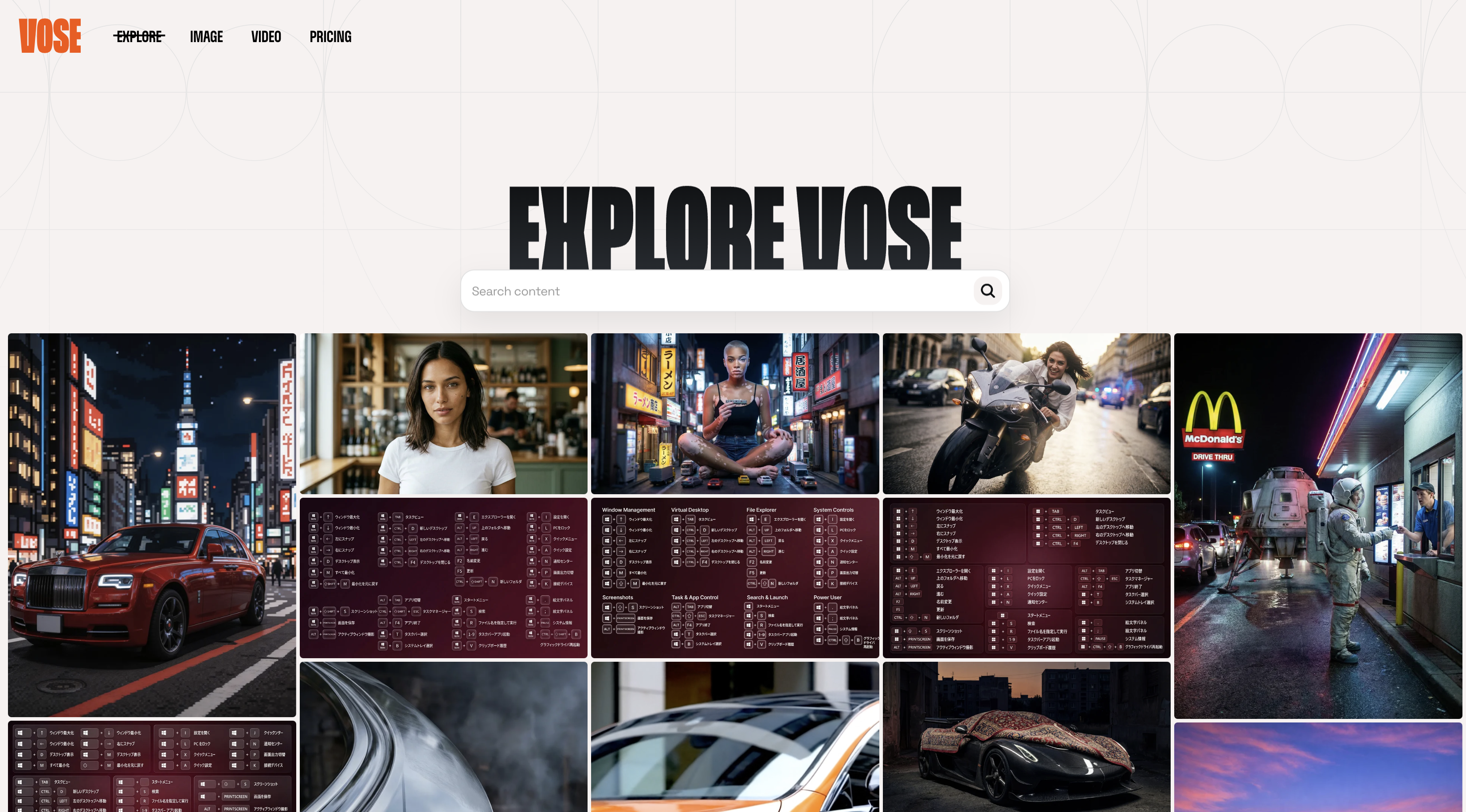 Vose - AI Tool For Images