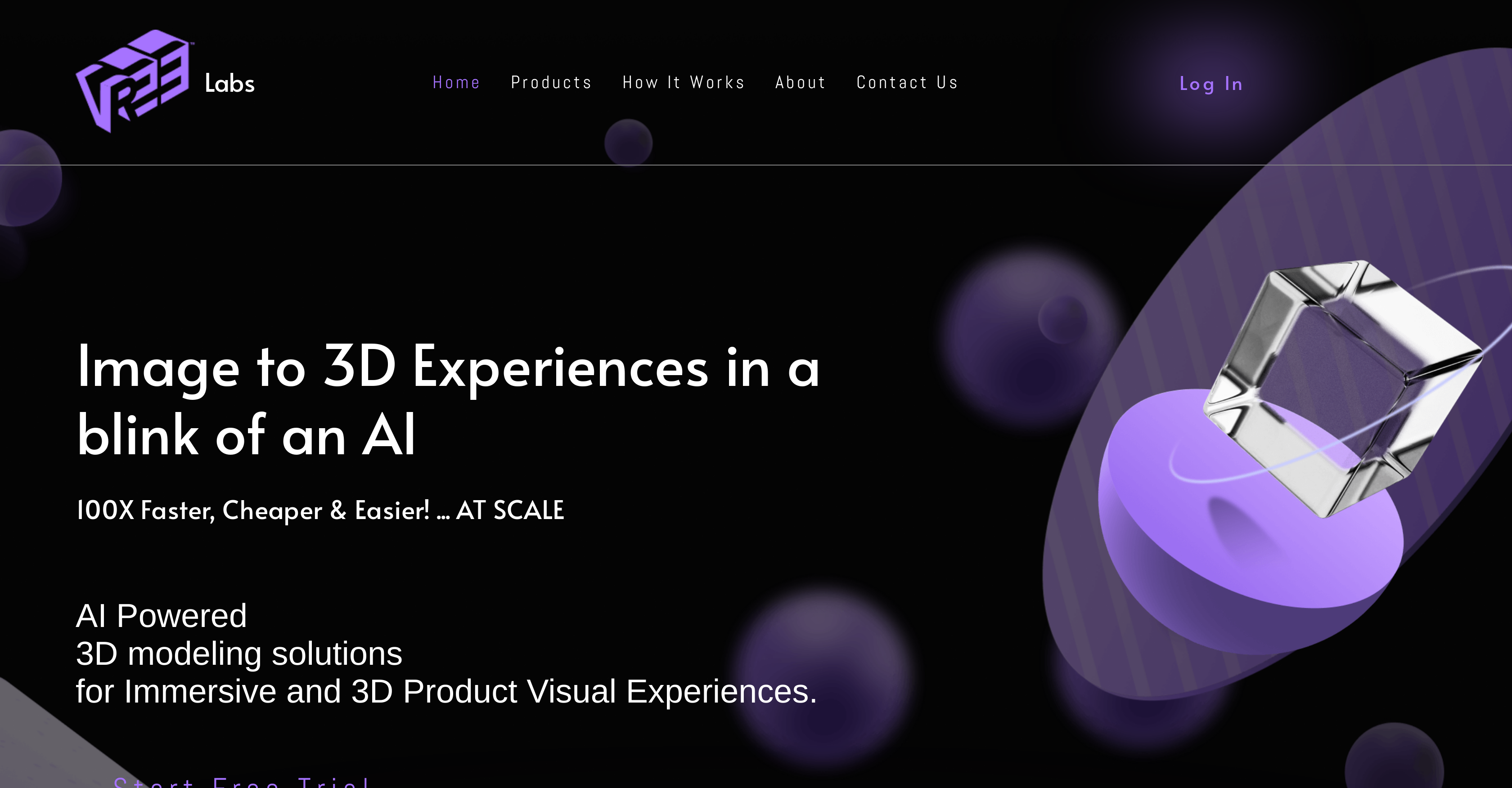 VREE Labs - AI Tool For 2D to 3D image conversion