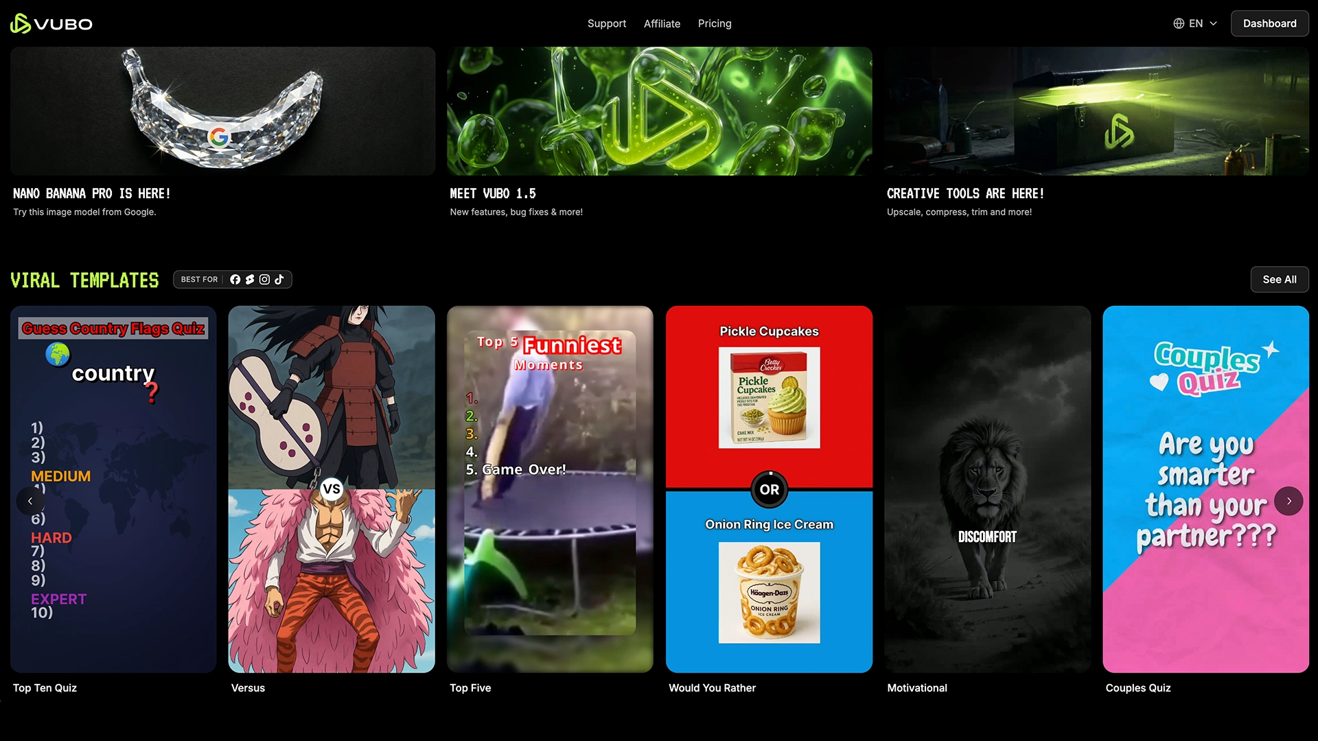 VUBO v1.5.0 - AI Tool For Multimedia