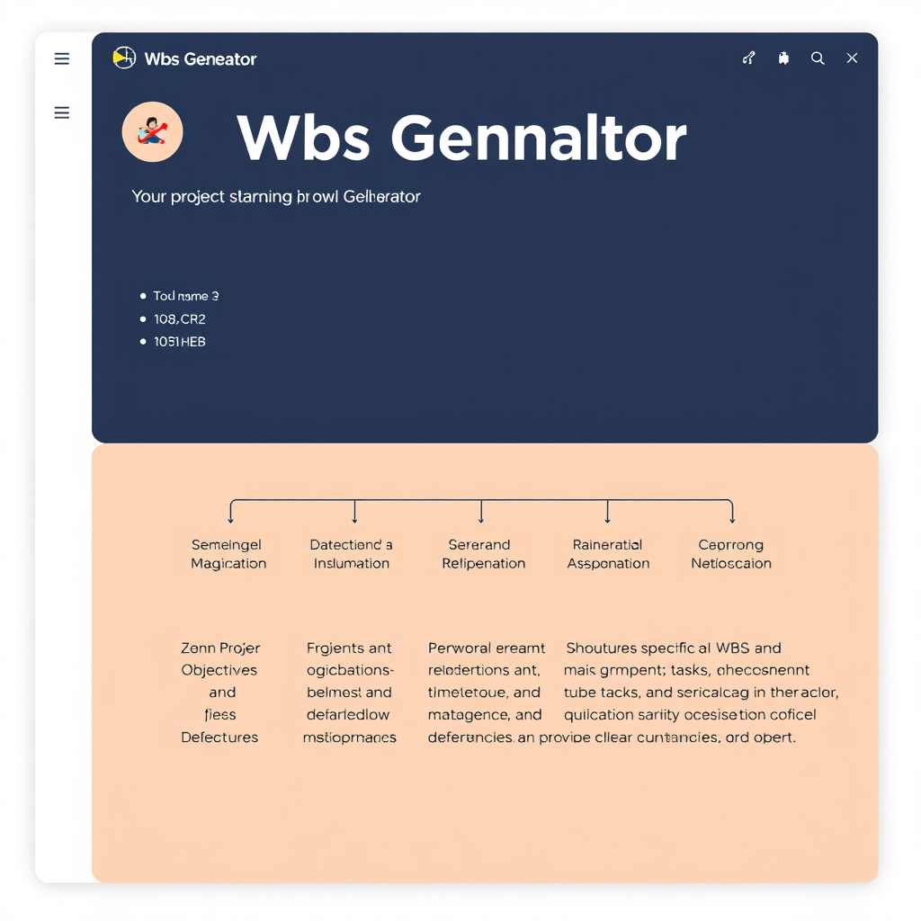 Wbs Generator - (Free, No Signup AI Tool)
