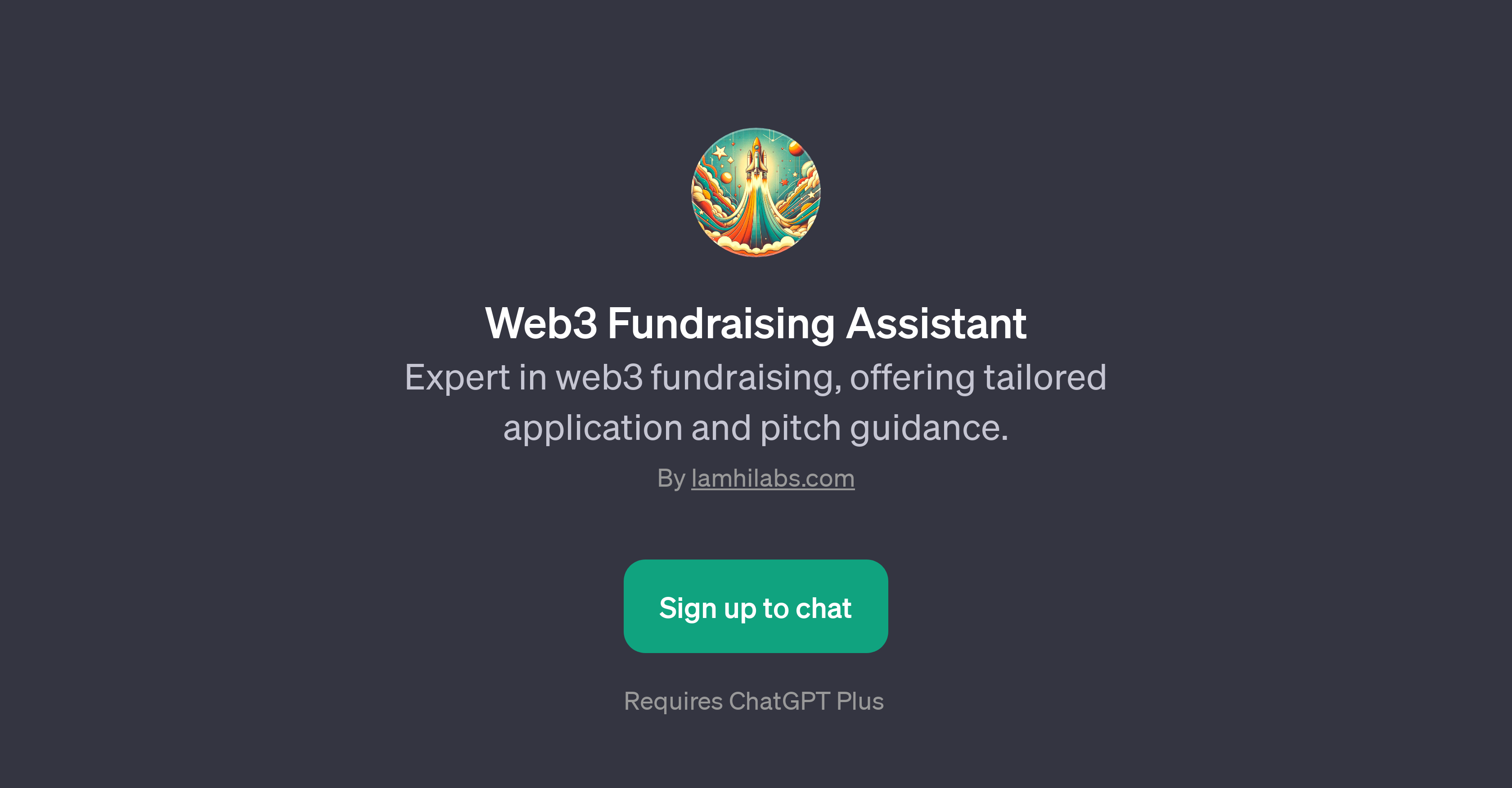 Web3 Fundraising Assistant - Web3 fundraising guidance - TAAFT
