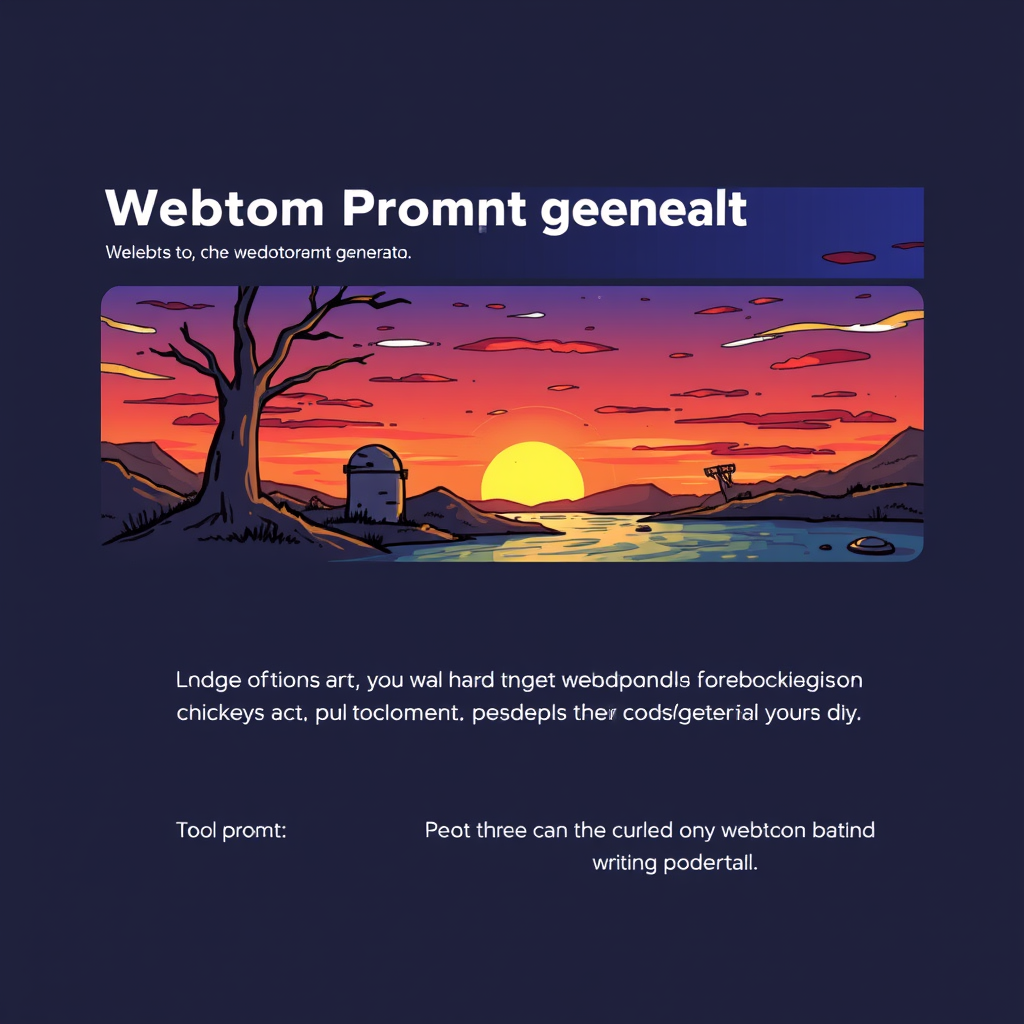 Webtoon Prompt generator - (Free, No Signup AI Tool)