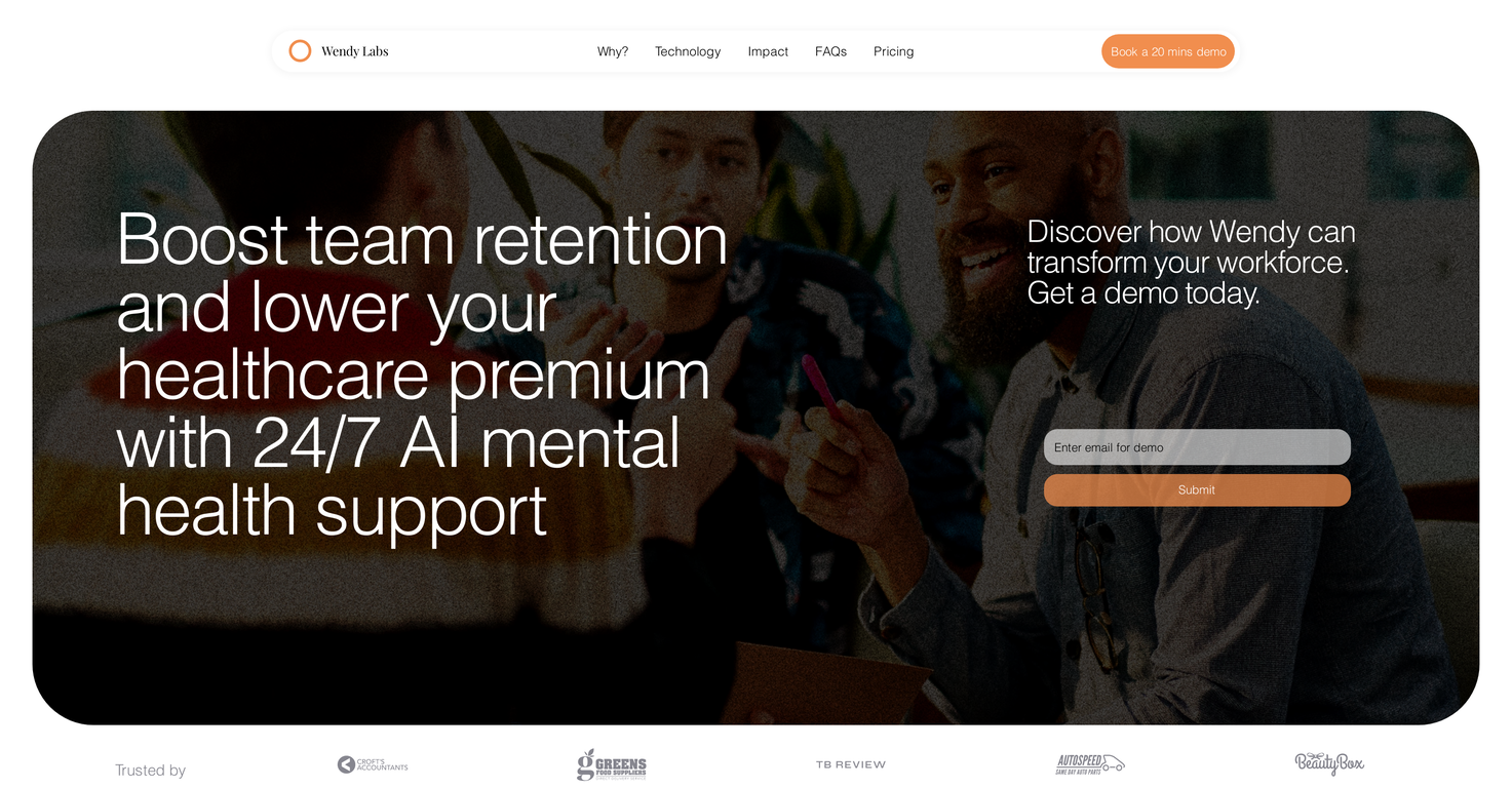 Wendy AI - AI Tool For Emotional support