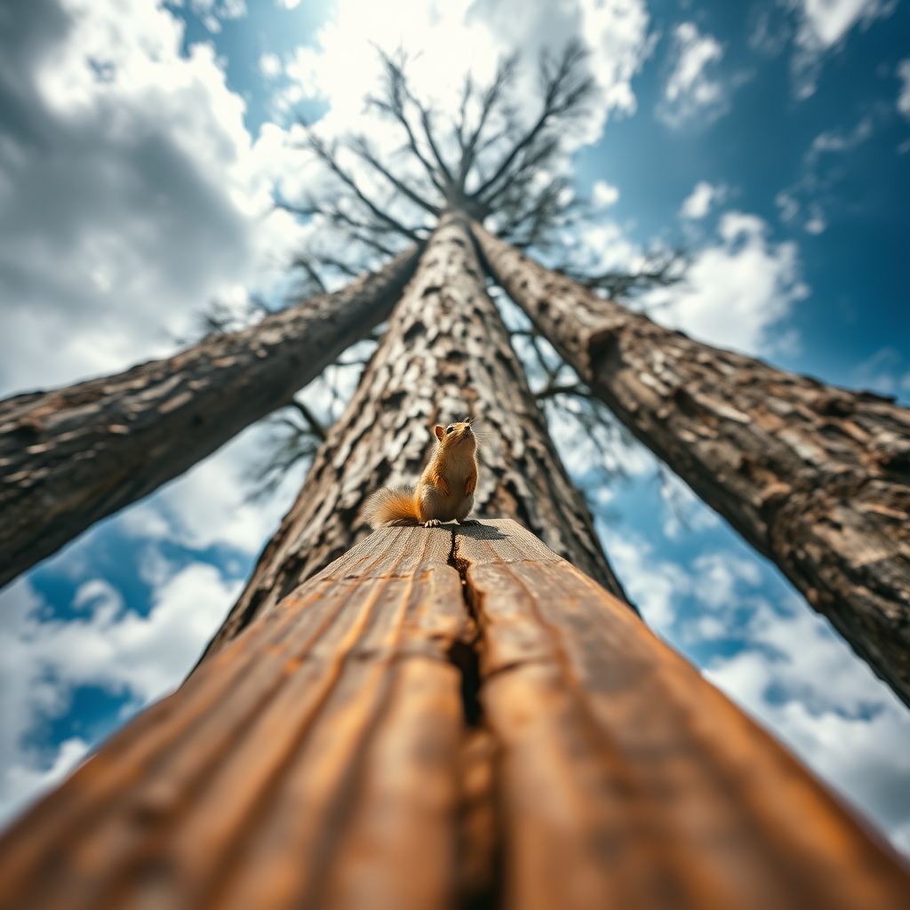 WORM'S EYE VIEW IMAGE GENERATOR - (Free, No Signup AI Tool)