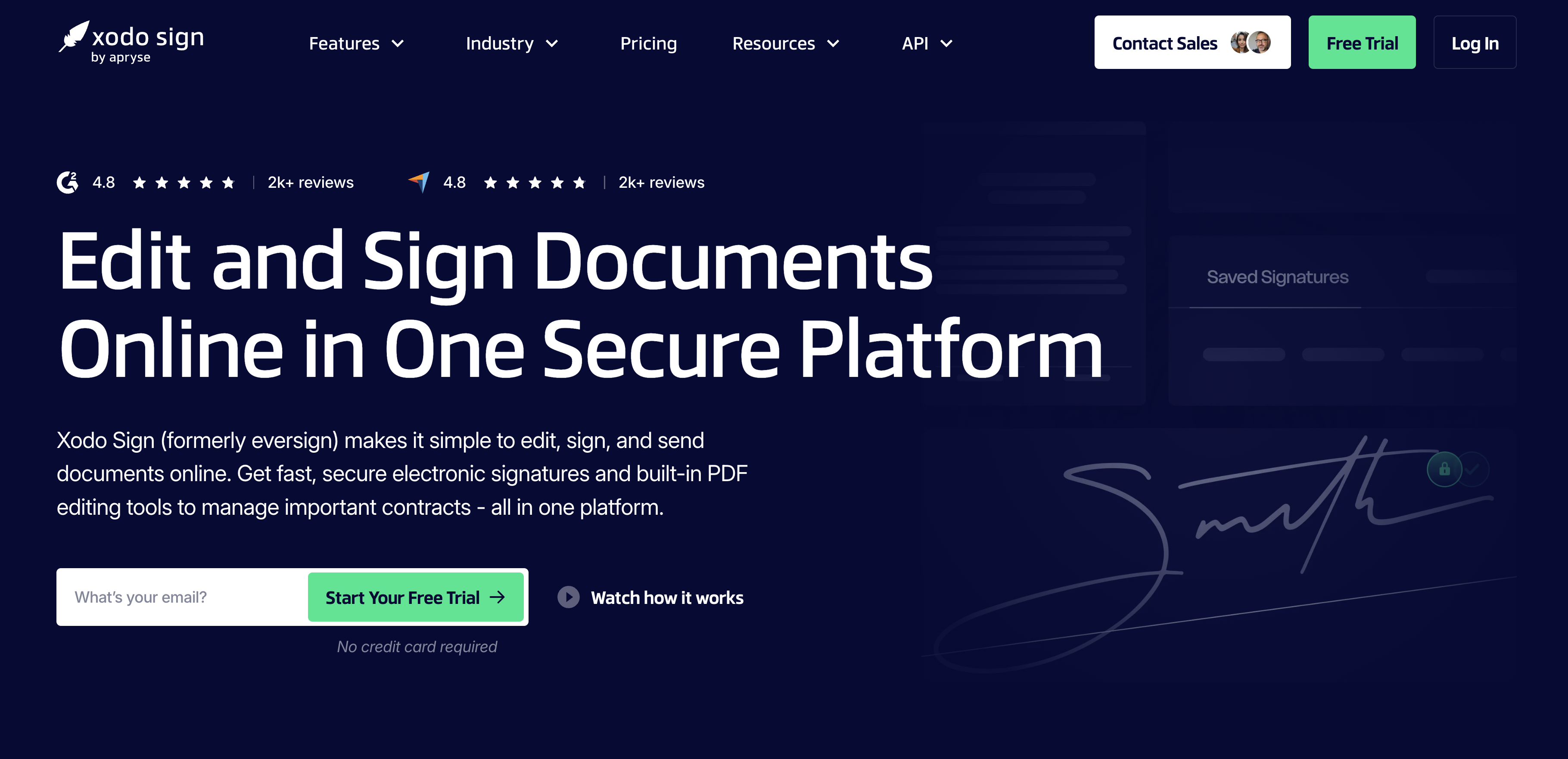 Xodo Sign - AI Tool For Document signing