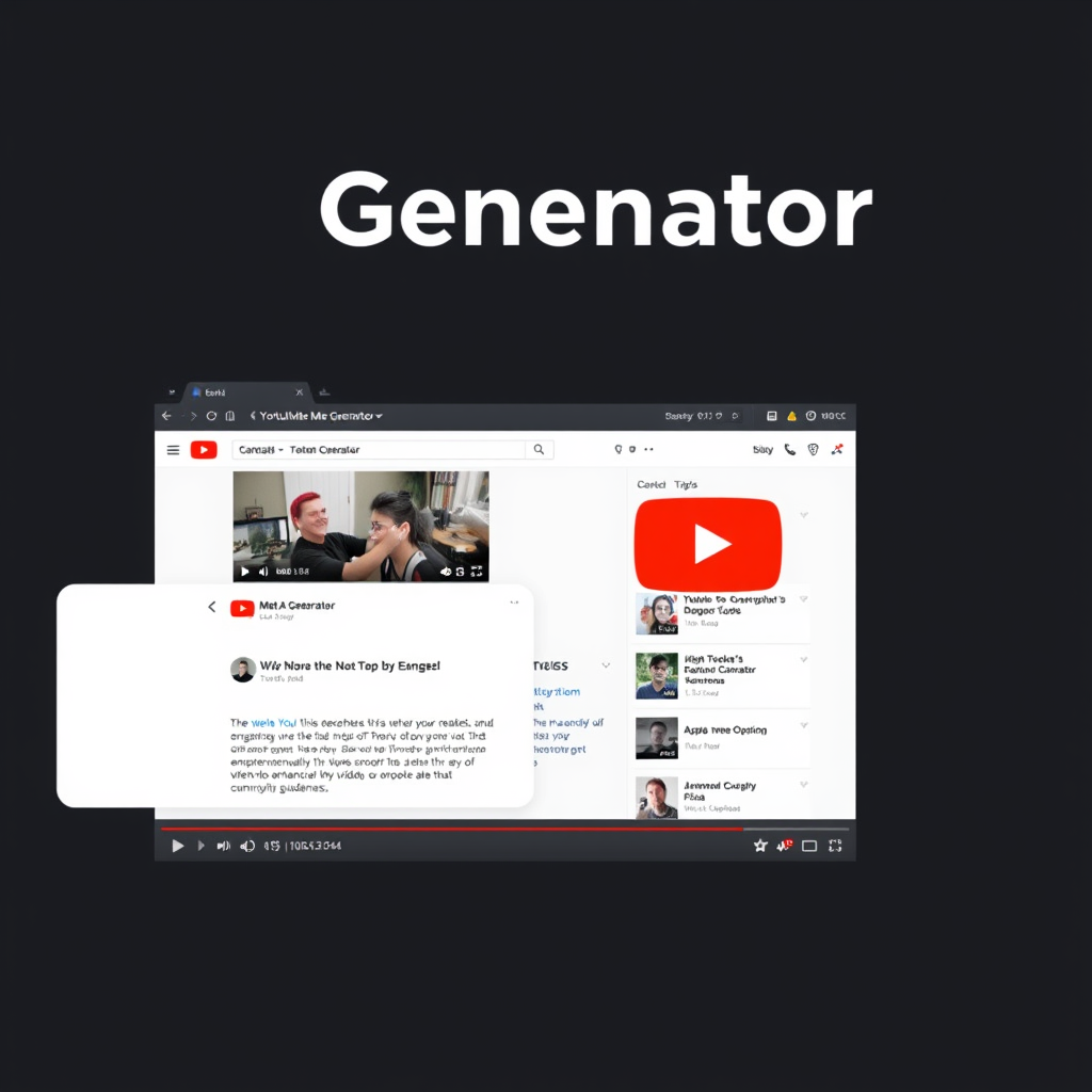 Youtube Meta Generator - (Free, No Signup AI Tool)