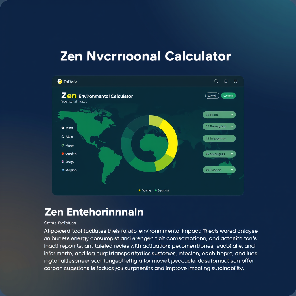 Zen Environmental Calculator - (Free, No Signup AI Tool)