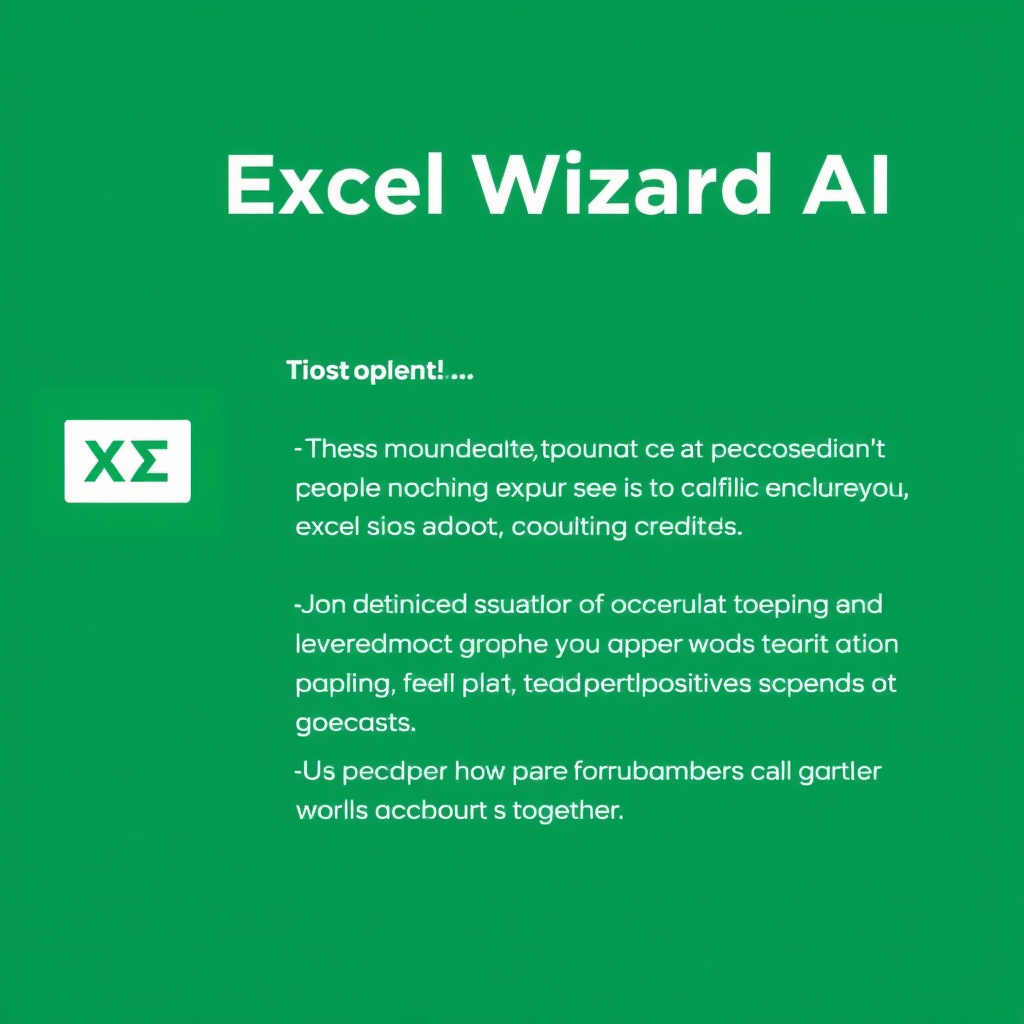 Zen's Excel Wizard AI - (Free, No Signup AI Tool)