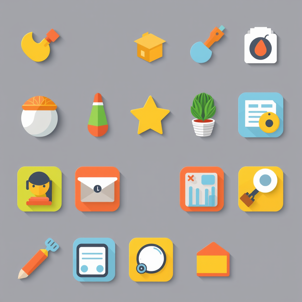 Zen's Flat icon Generator - (Free, No Signup AI Tool)