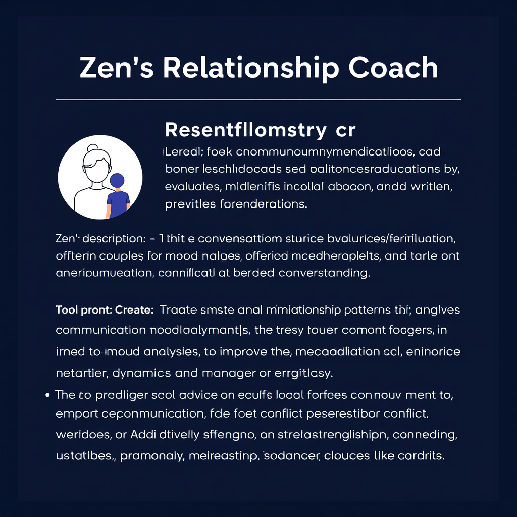 Zen's Relationship Coach - (Free, No Signup AI Tool)