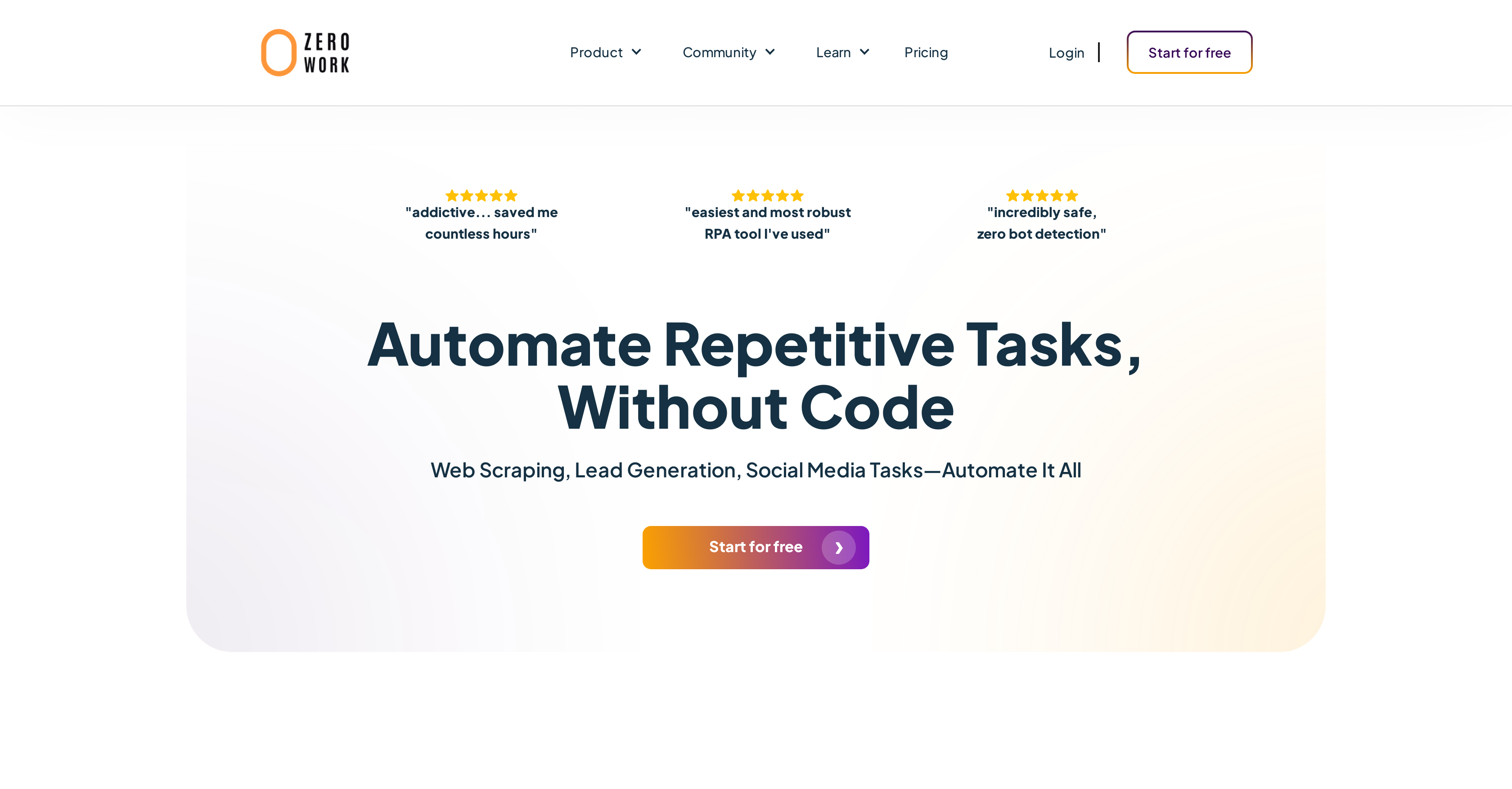 ZeroWork - AI Tool For Task automation